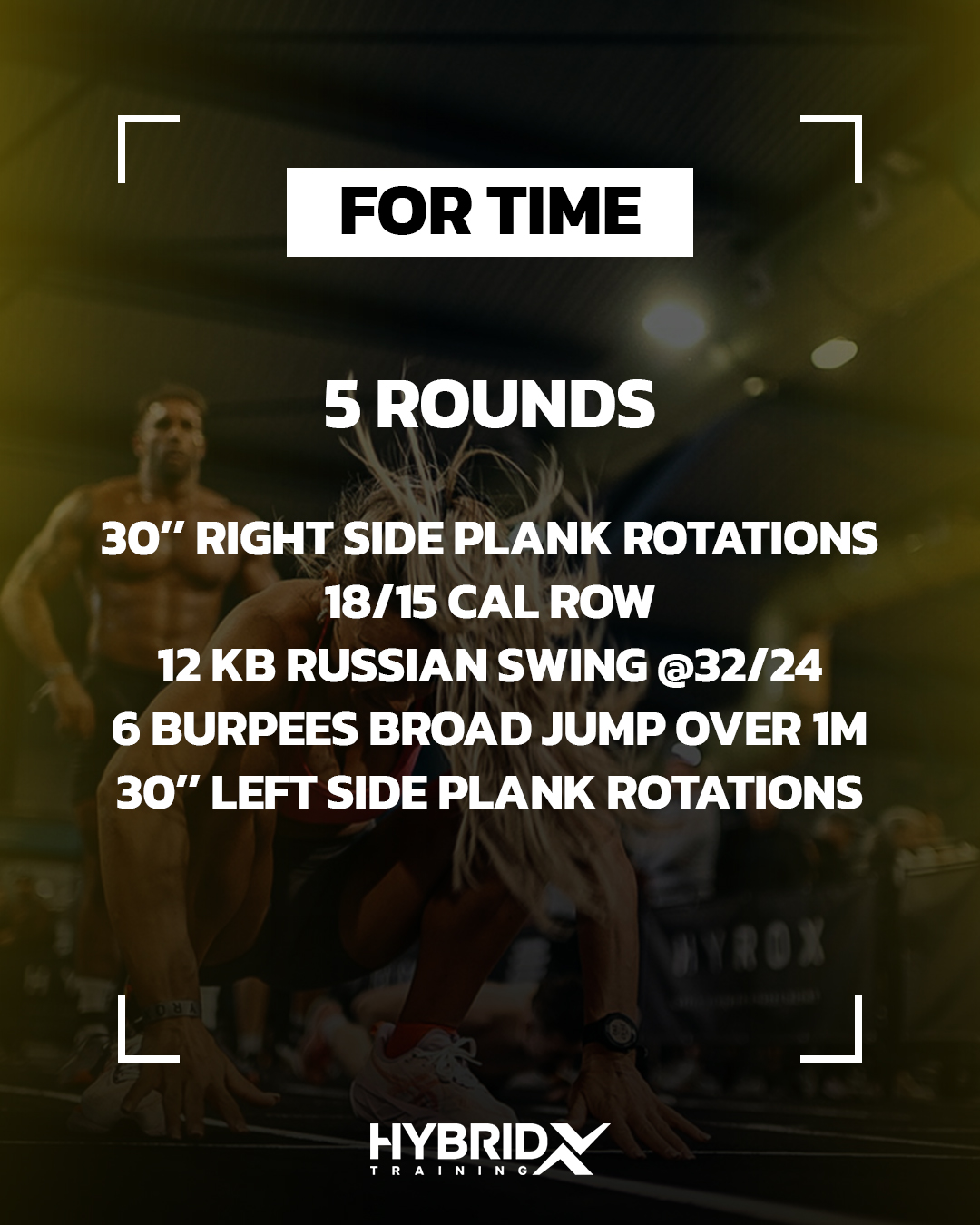 WOD HYROX 03.05.2025 | HYBRIDX Training
